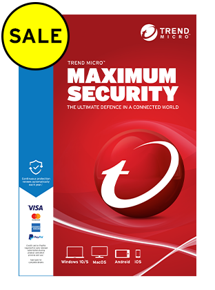 Trend Micro Maximum Security | Antivirus Software for PC